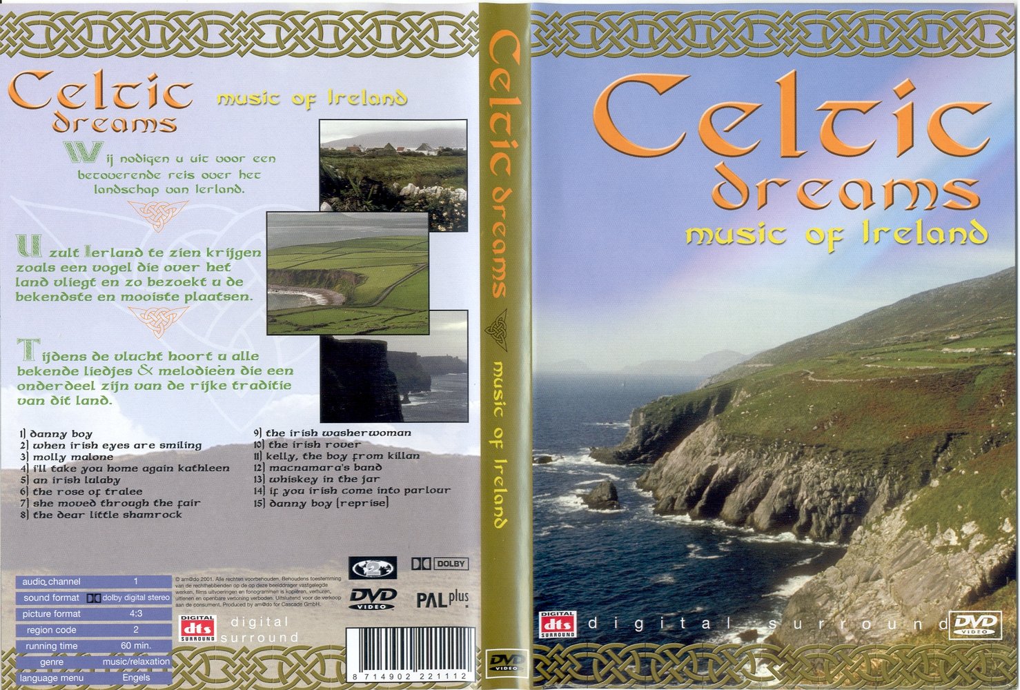 Celtic Dreams Music Of Ireland : Front | DVD Covers | Cover Century ...